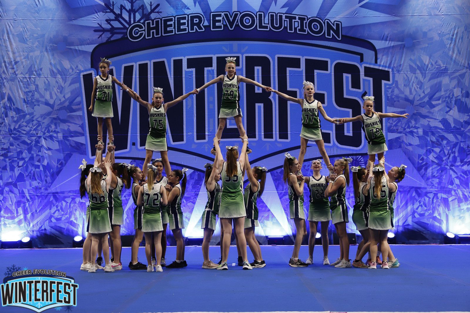 Dr. George Hall Public School Cheerleading Team competes at Winterfest ...