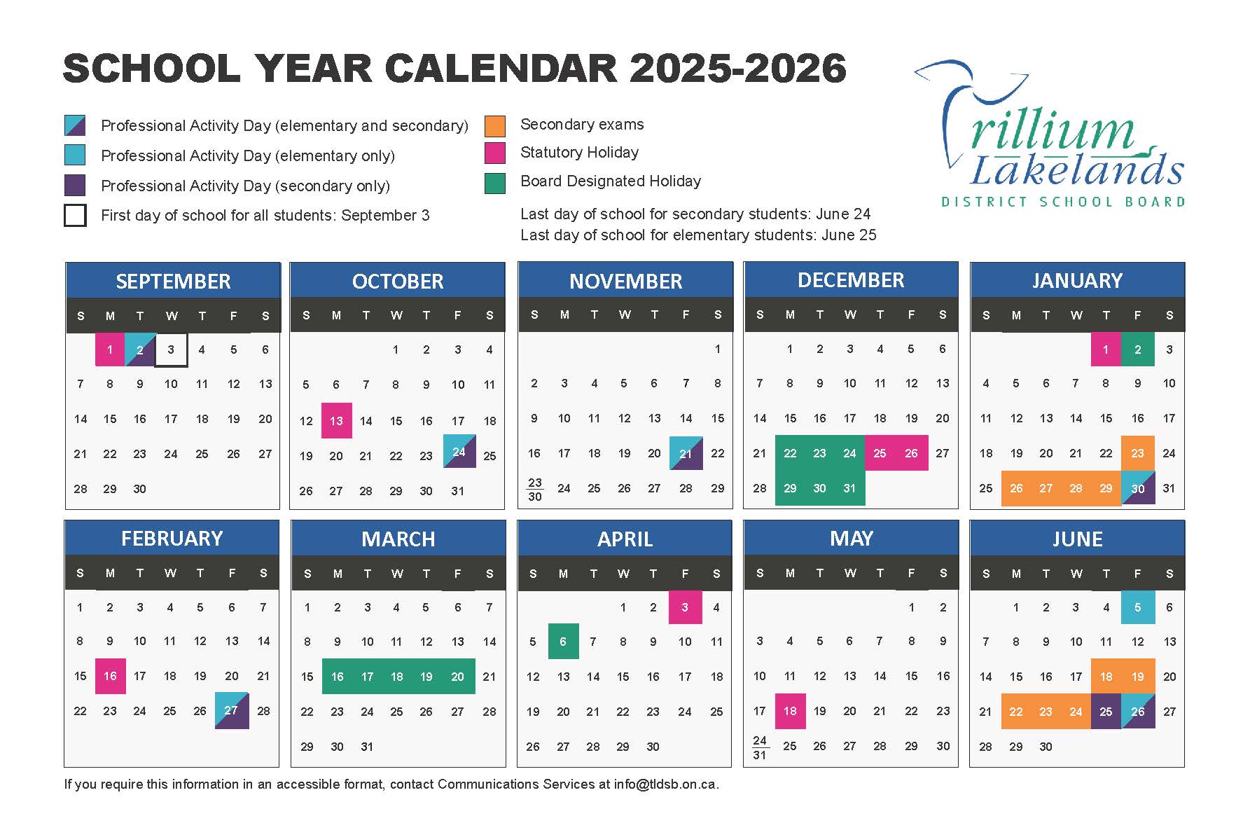 Calendar – Huntsville High School